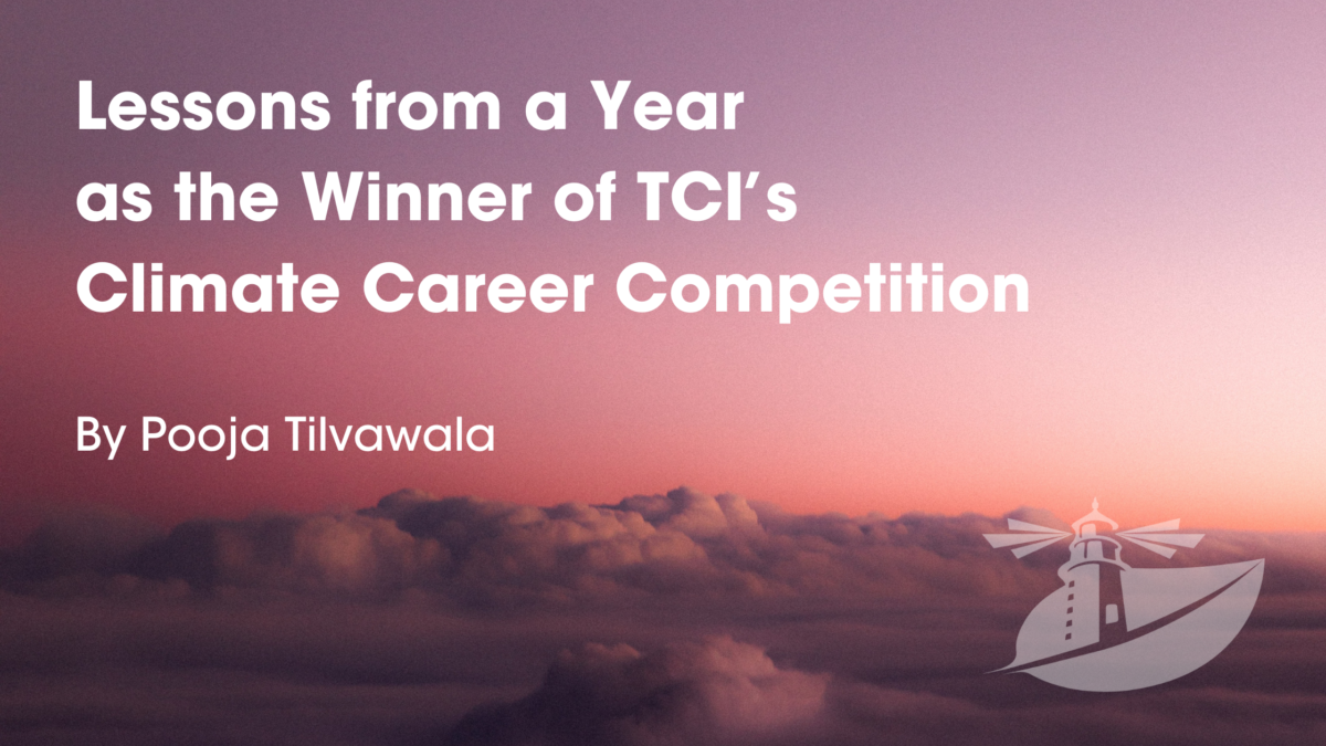 TCI Updates – The Climate Initiative